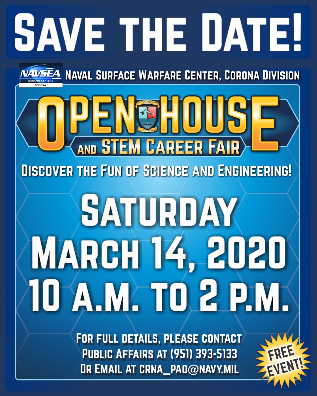 Naval Sea Systems Command > Home > Warfare Centers > NSWC Corona