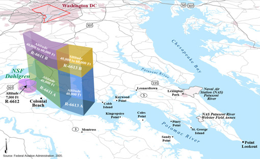 Naval Sea Systems Command > Home > Warfare Centers > NSWC Dahlgren > Who We Are > NSWCDD Ranges